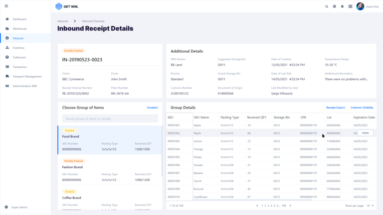 GET-Warehouse-Master - Global Engineering Technologies